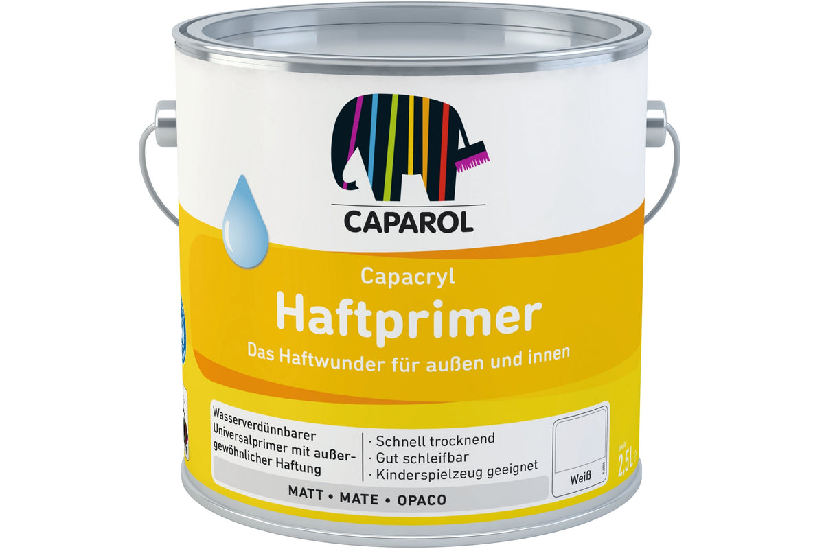 Caparol Capacryl Haftprimer 2,5 Liter tiefschwarz – Dabo24