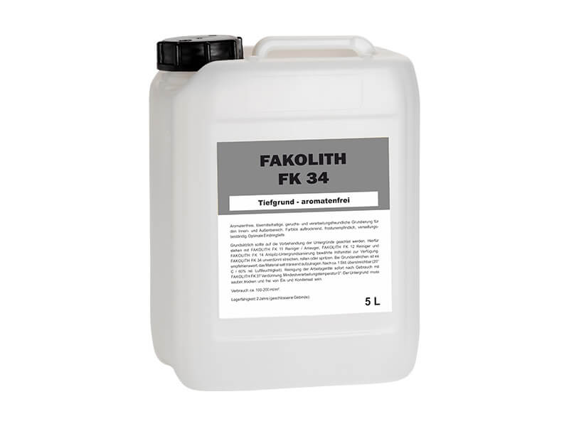 Fakolith FK 34 Tiefgrund 5 Liter farblos – Dabo24