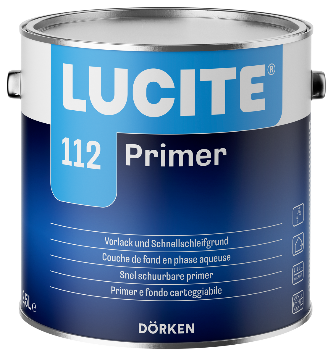 Lucite 112 Primer 0,75 Liter weiß – Dabo24