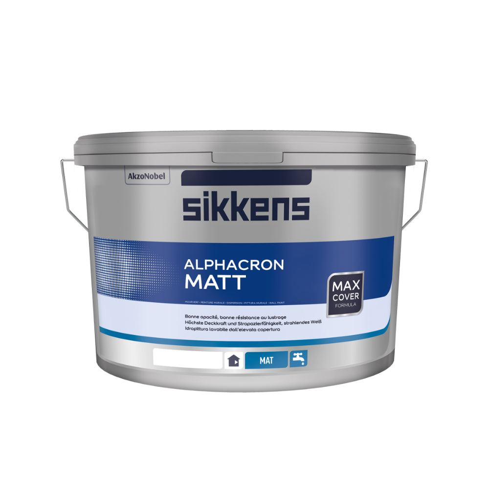 Sikkens Alphacron Matt SF 12.5 Liter white – Dabo24