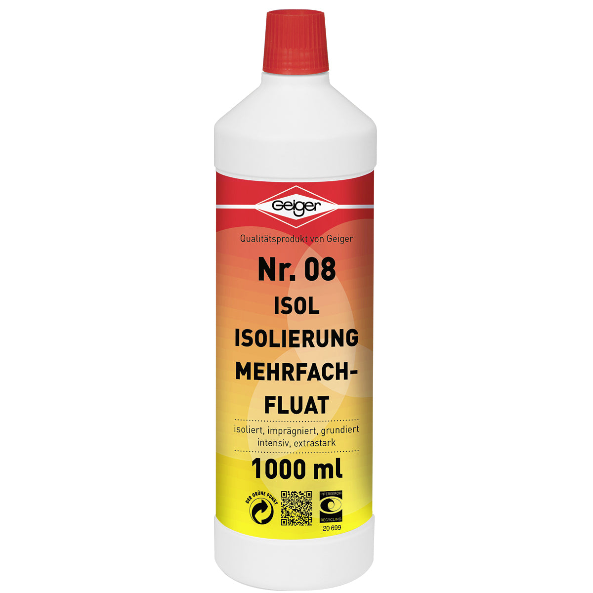 Geiger No. 8 ISOL Insulation Multi-Fluid 1 Liter Colorless – Dabo24