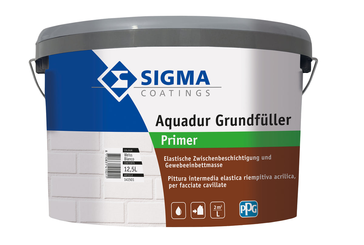 Sigma Aquadur primer 12.5 liters white – Dabo24